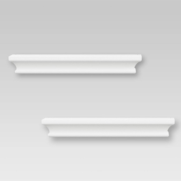Threshold | Wall Decor | Threshold 2piece Traditional Wall Shelf Set ...